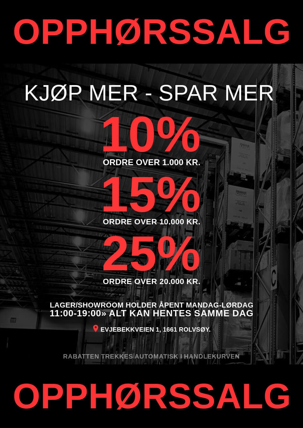 Hugna møbler på nett til stuen, spisestuen, soverommet